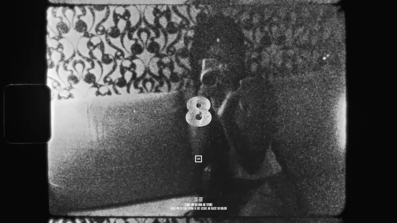 8MM Film Grain Textures - 4K Kodak Scans - Lux Edit